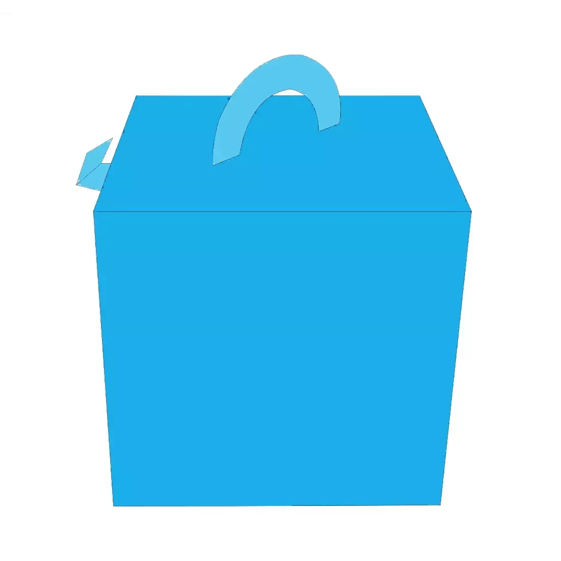 Home All Boxes Custom Cube Shaped Carrier