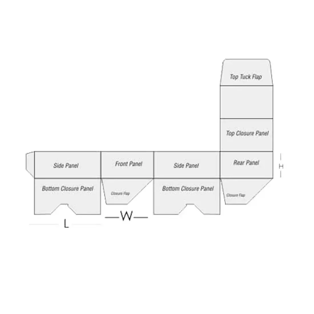 Home All Boxes Custom Auto Bottom Tray with Display Lid